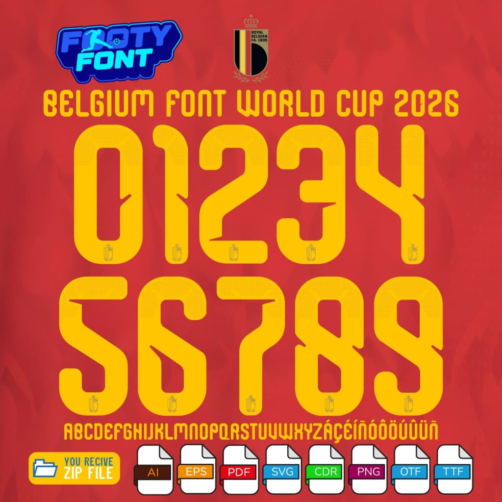 Footy Font | Football Font 2025/2026 (UCL,Premier league...)