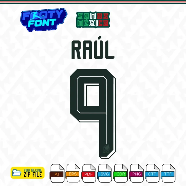 Mexico Font World Cup 2026 Away Kit | footyfont